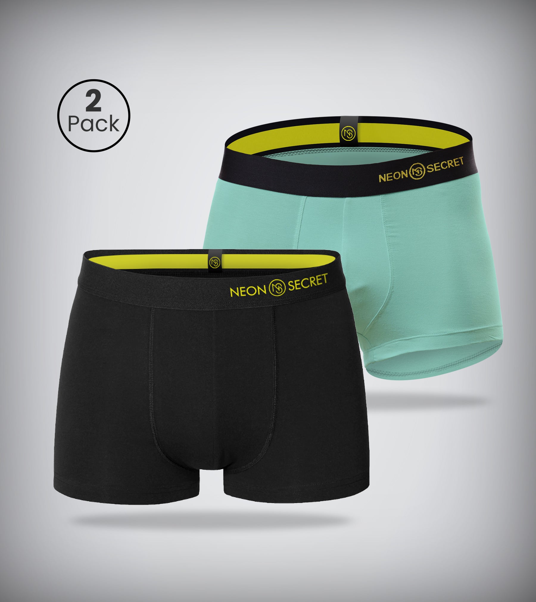 Micro Modal Men's Underwear Trunks Pack of 2